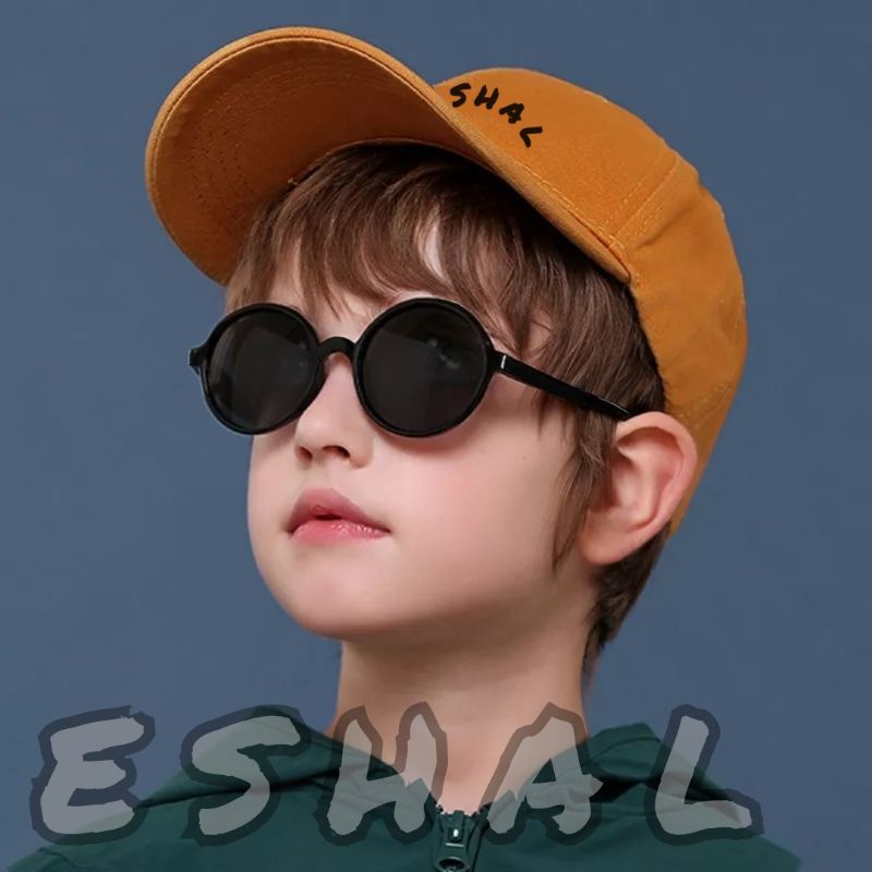 Jual Kacamata Anak Bulat Hitam gaya Boboho Cewe / Cowo | Shopee Indonesia