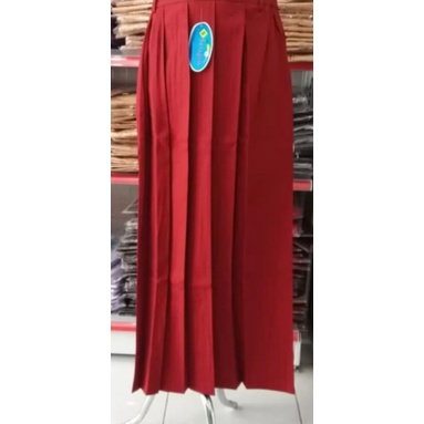 Jual Seragam Sekolah Rok Rempel Merah Panjang SD, Putih, Cokelat, Biru SMP, Abu-abu SMA Merk ...