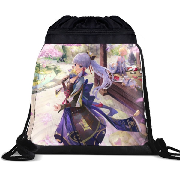 Jual Tas Serut Genshin Impact E Tas Anime Backpack Premium Kanvas ...