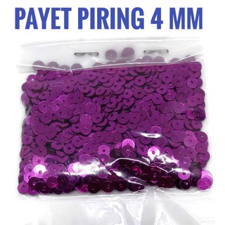 Jual PAYET PIRING 4 mm warna MERAH FANTA (1 Bungkus isi 10 gr) | Shopee ...