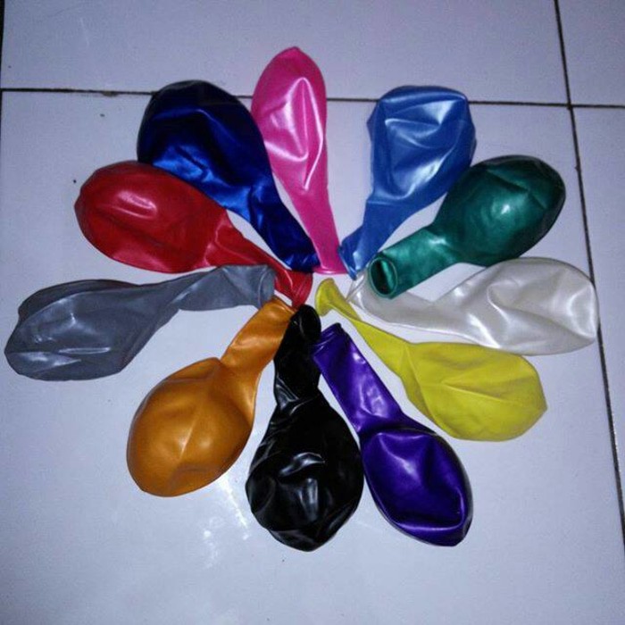 Jual BALON METALIK/ LATEX/ DEKORASI | Shopee Indonesia