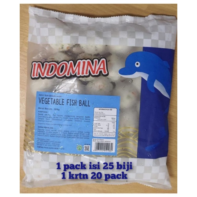 Jual Indomina Vegetable Fish Ball 500g | Shopee Indonesia
