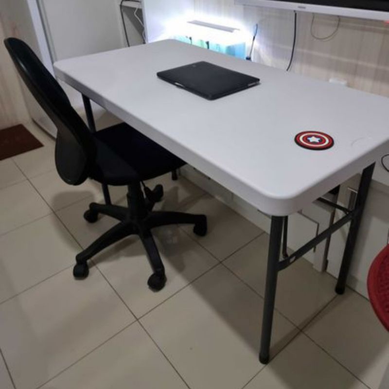 Jual Krisbow long table meja lipat serbaguna portable 122 cm | Shopee ...