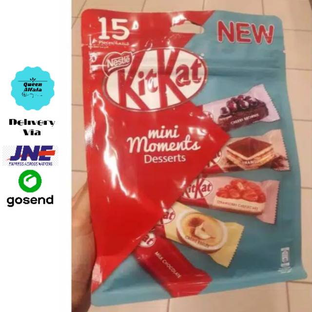 Jual KITKAT MINI MOMENT DESSERTS / WAFER KITKAT / KITKAT IMPORT / KIT ...