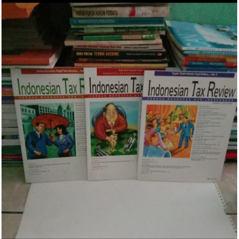 Jual Majalah Indonesia Tax Review Shopee Indonesia