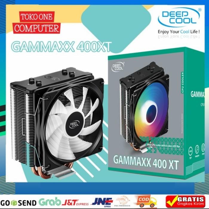 Jual DEEPCOOL SILENT CPU COOLER RGB/GAMMAX 400 XT | Shopee Indonesia