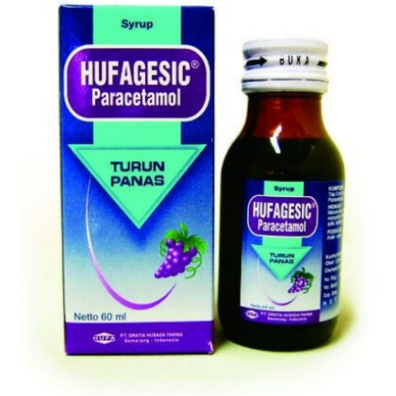Jual Hufagesic Paracetamol Botol 60ml | Shopee Indonesia