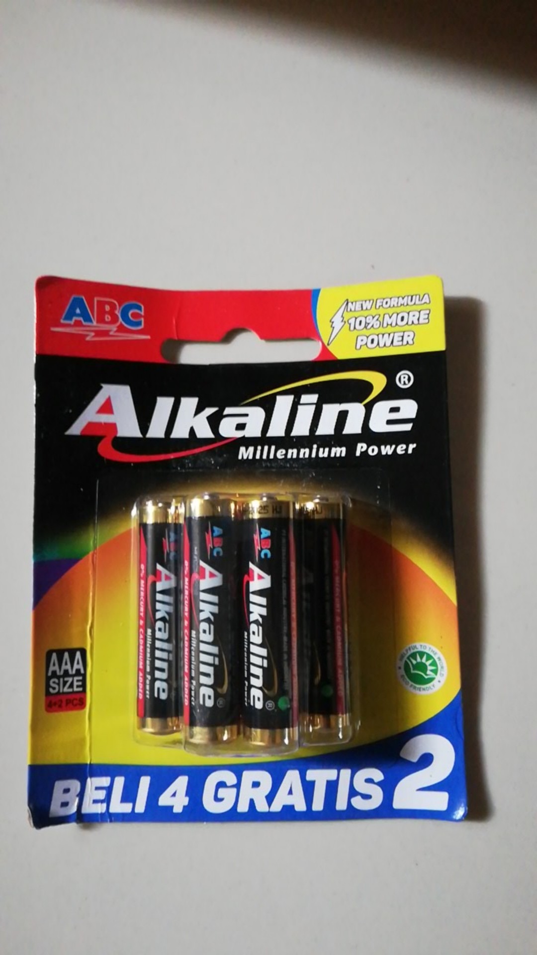 Baterai ABC Alkaline AA/AAA isi 6 pcs 1.5V | Shopee Indonesia