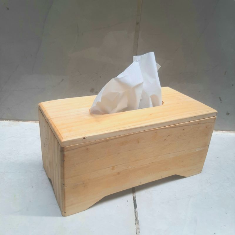 Jual Tempat Tissue / Box Tissue / Kotak Tissue Kayu Jati Belanda ...