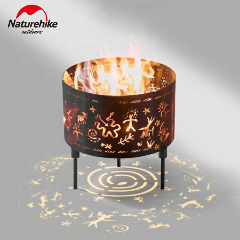 Jual KOMPOR TUNGKU KAYU BAKAR IRON NATUREHIKE NH21JJ102 OUTDOOR BURNING ...