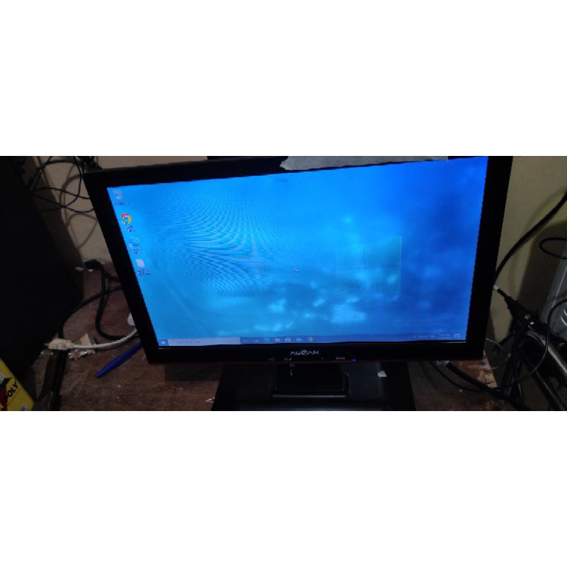 Jual monitor led advan 16 in bonus kabel | Shopee Indonesia