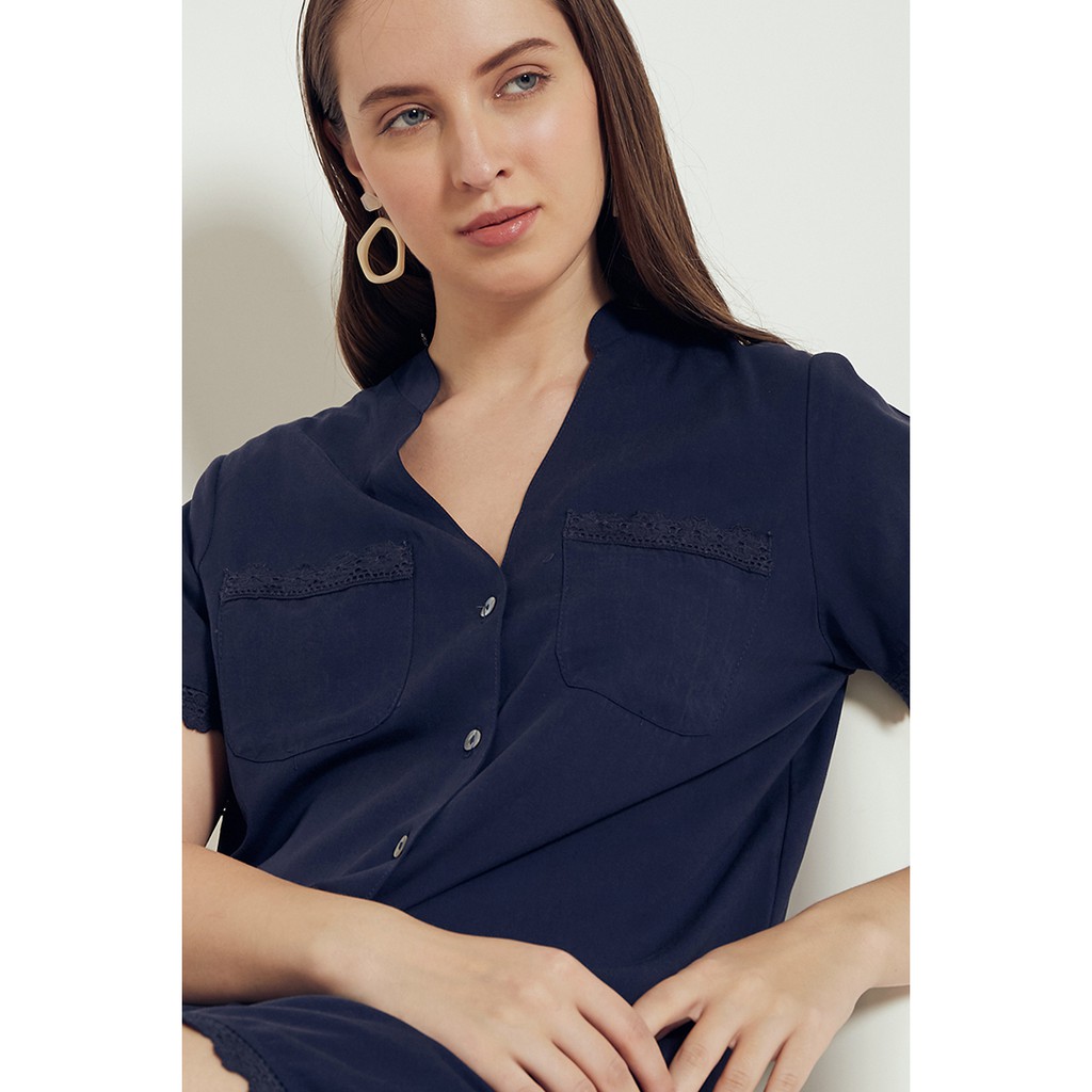 Jual Harper House Erica Set Navy Blue | Shopee Indonesia