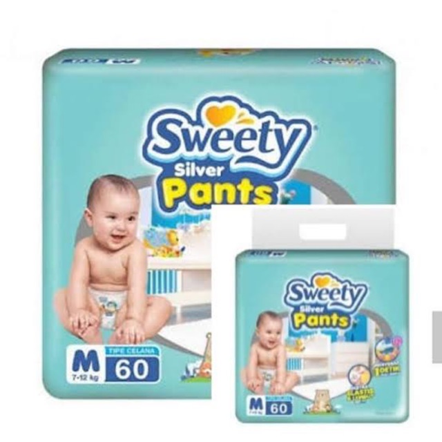 Jual Sweety Silver Pants M60 ( Celana ) | Shopee Indonesia