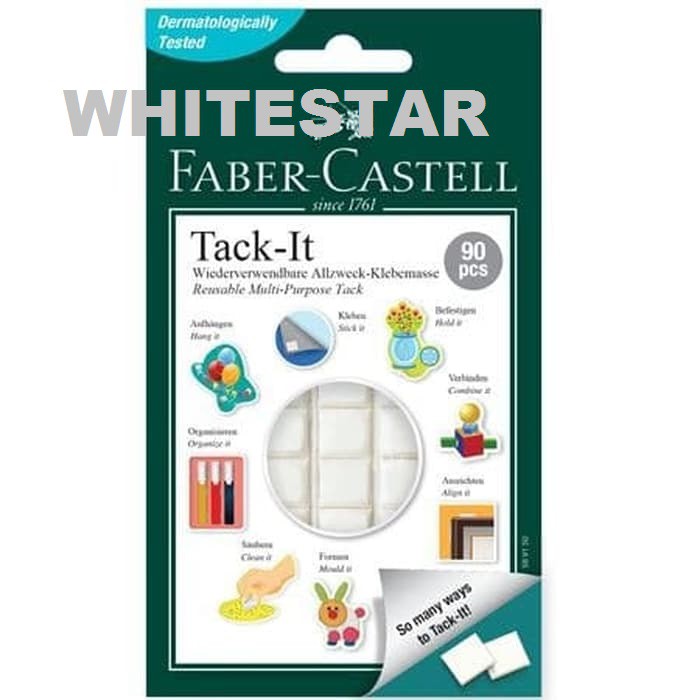 Jual lem / glue tack it all sticky stuff faber castell - 90 pcs ...