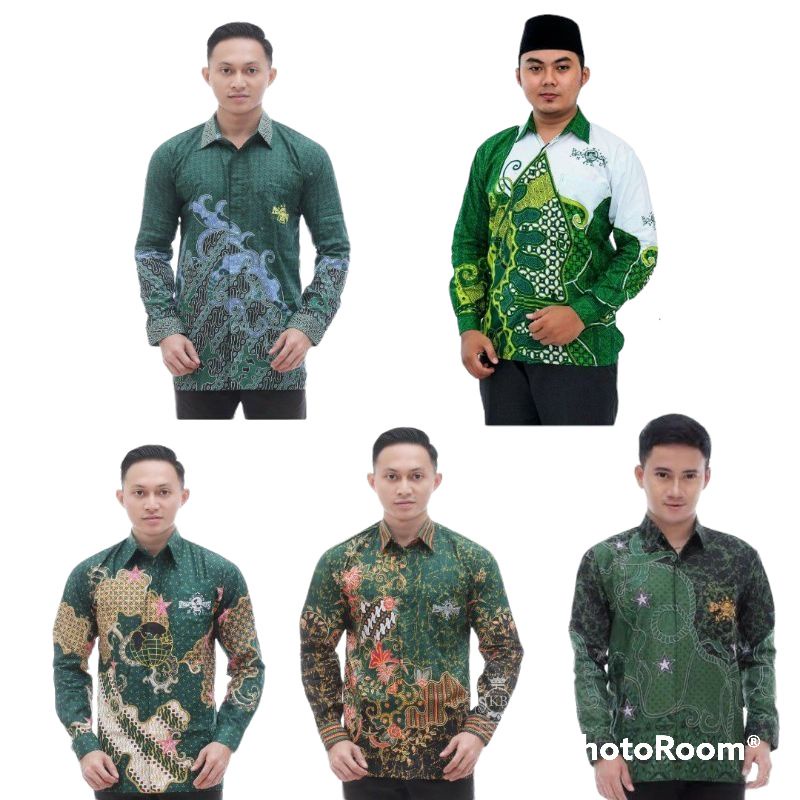 Jual Baju Batik NU Halus Motif Nasional Size M - L - XL - XXL - XXXL ...