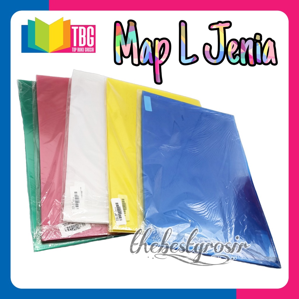 Jual 1 PCS MAP L JENIA/ BISNIS FILE/ MAP FILE/ MAP L PLASTIK/ MAP L ...