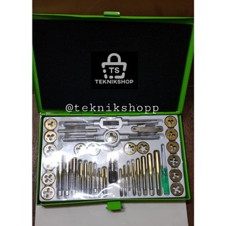Jual MATA TAP SET TEKIRO 40PCS / TAP AND DICES TEKIRO SET 40 PCS / HAND ...