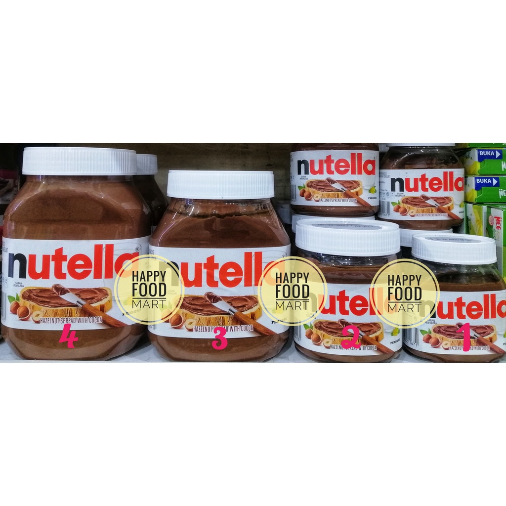 Jual [HALAL] NUTELLA 1 KG HALAL MUI/HAZELNUT SPREAD WITH COCOA 680G ...