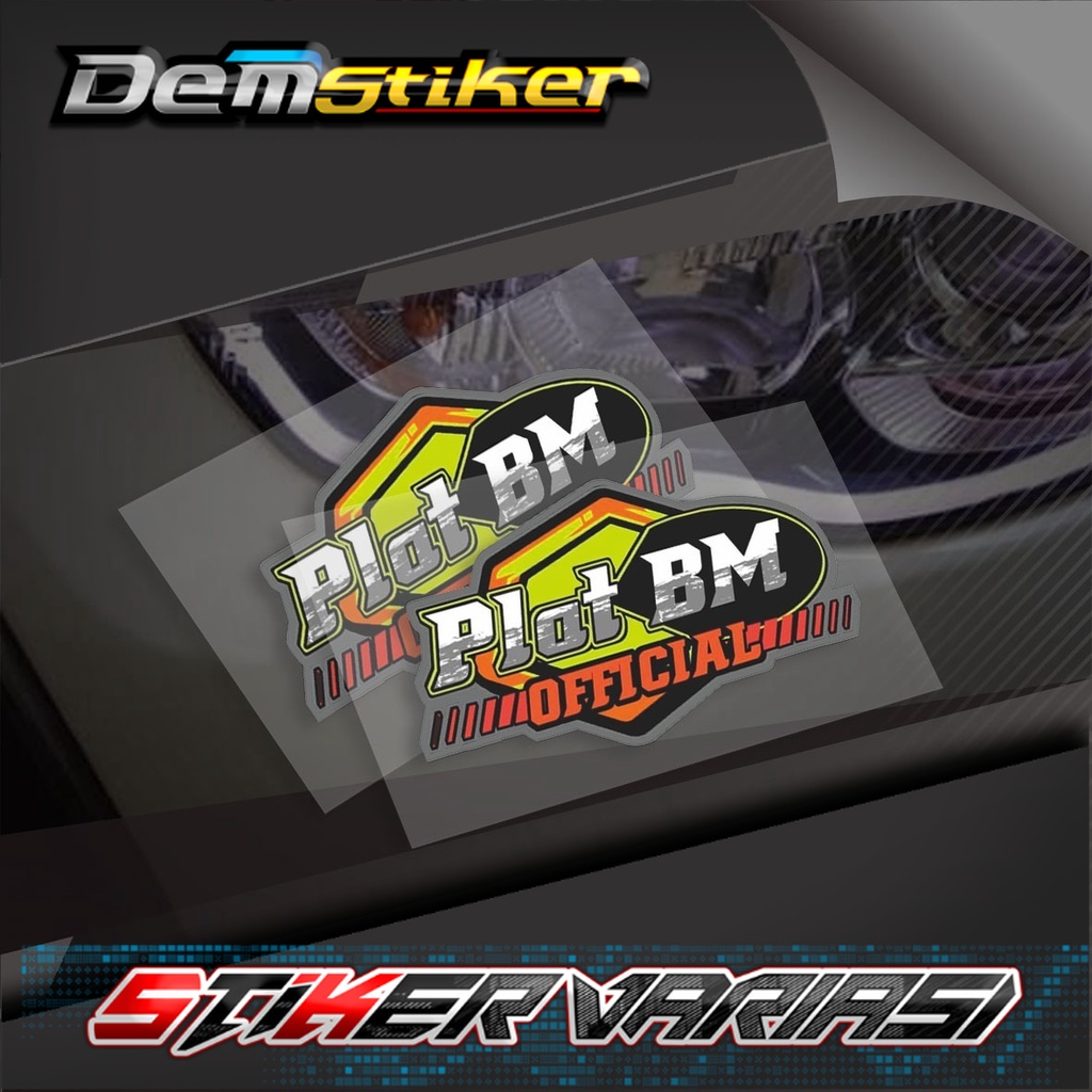 Jual Sticker Plat BM Official | Shopee Indonesia