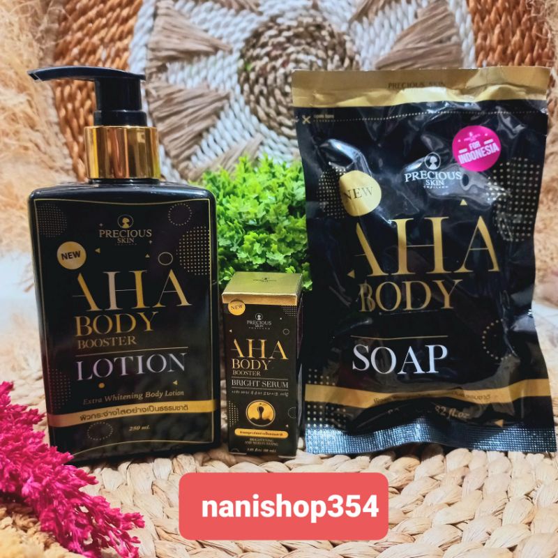 Jual AHA BODY BOOSTER PRECIOUS SKIN THAILAND | Shopee Indonesia