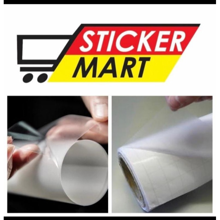 Jual Sticker Vinyl Clear Matte Doff 000m Merk Profix | Shopee Indonesia
