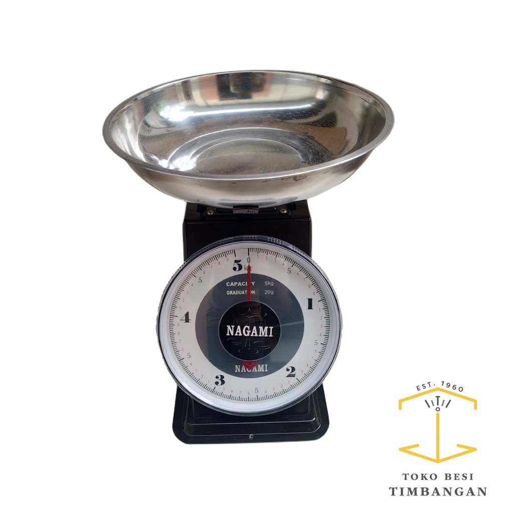 Jual Timbangan Buah, Laundry, Sayur Merk NAGAMI 5/10/15/20 Kg | Shopee Indonesia
