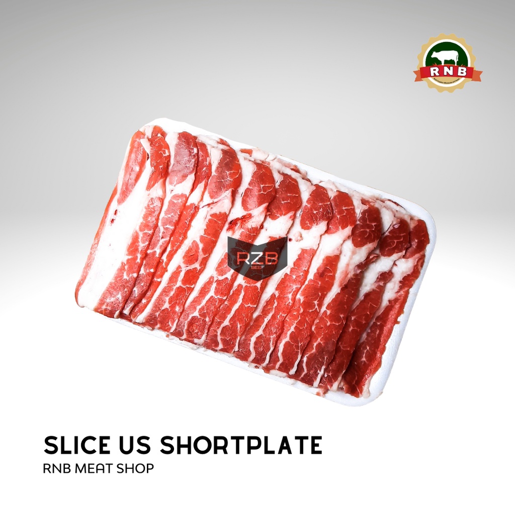 Jual DAGING SAPI SLICE / SHORTPLATE / US BEEF SLICE 500 GRAM - BEST ...