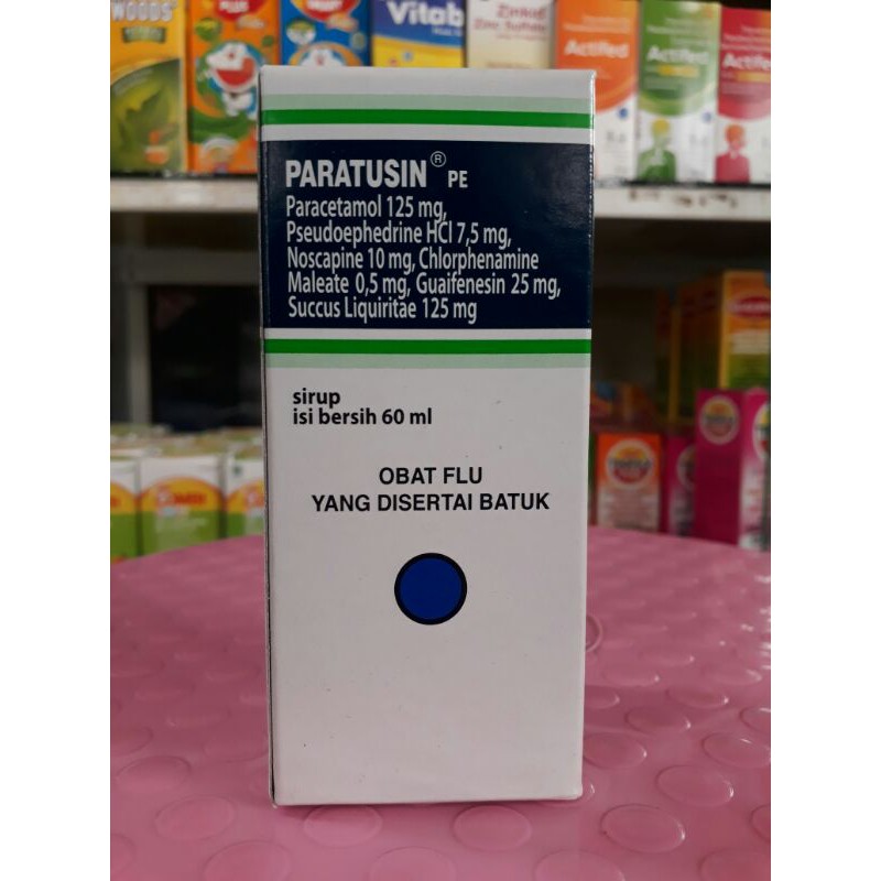 Jual PARATUSIN PE / Paratusi Sirup 60ML - Obat Batuk Pilek / 60ml ...