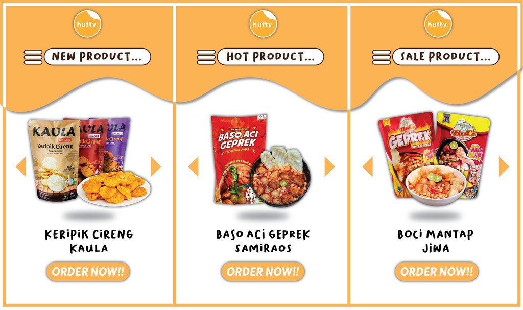 Produk HUFTY SNACK | Shopee Indonesia