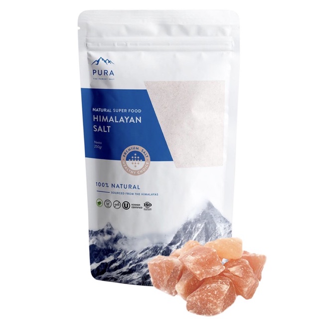 Jual Pura Indonesia - GARAM PURA HIMALAYAN SALT 500GR / ORGANIC ...