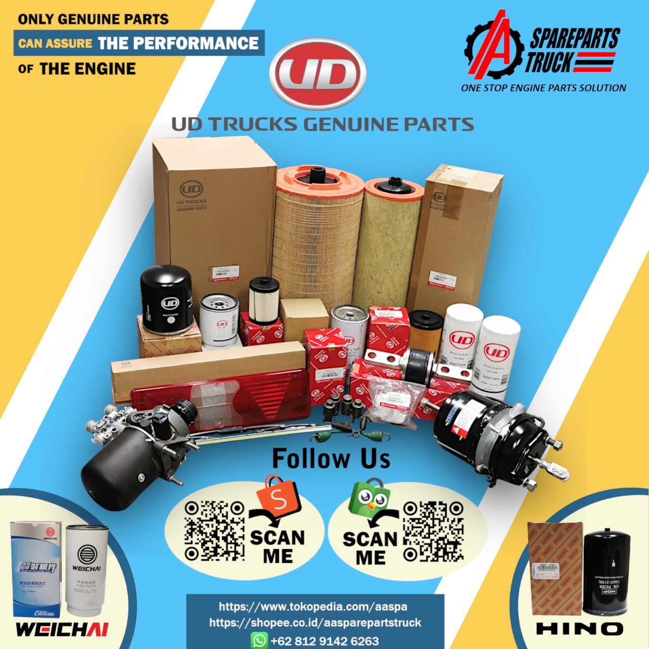 Produk AASparepartstruck | Shopee Indonesia