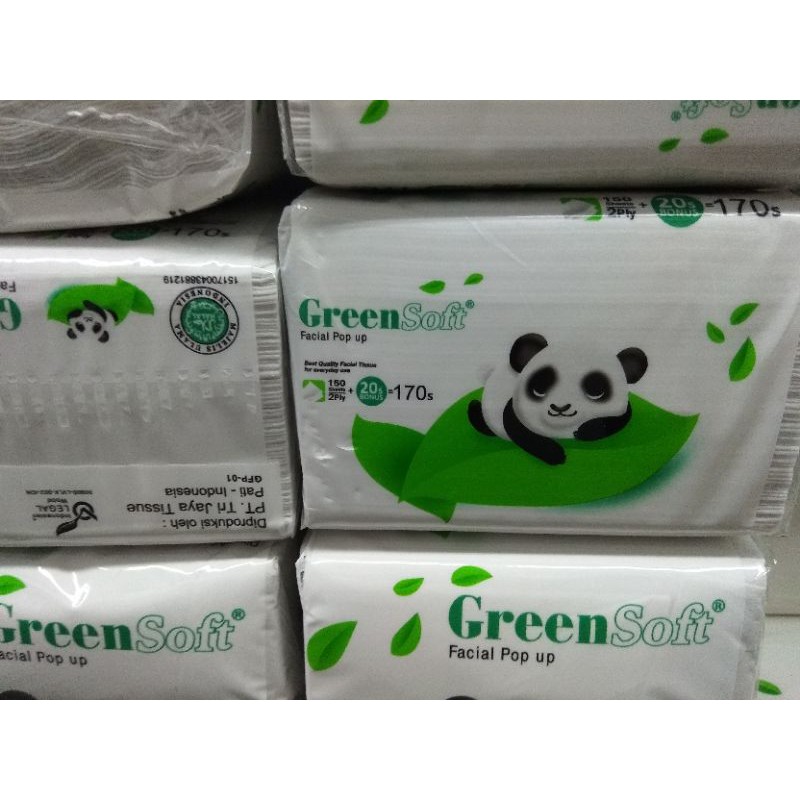 Jual Facial Tissue Green Soft 170 Lembar termurah | Shopee Indonesia