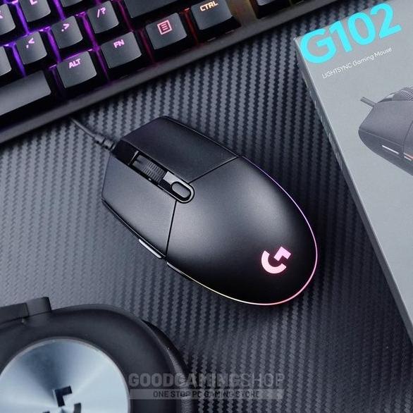Jual MOUSE GAMING LOGITECH G102 V2 LIGHTSYNC SDG64655E | Shopee Indonesia