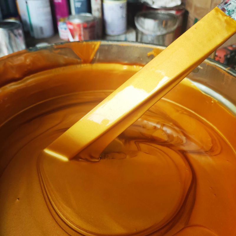 Jual Cat gold nc duco 1L - cat warna emas 1 liter - gold terang 1kg ...