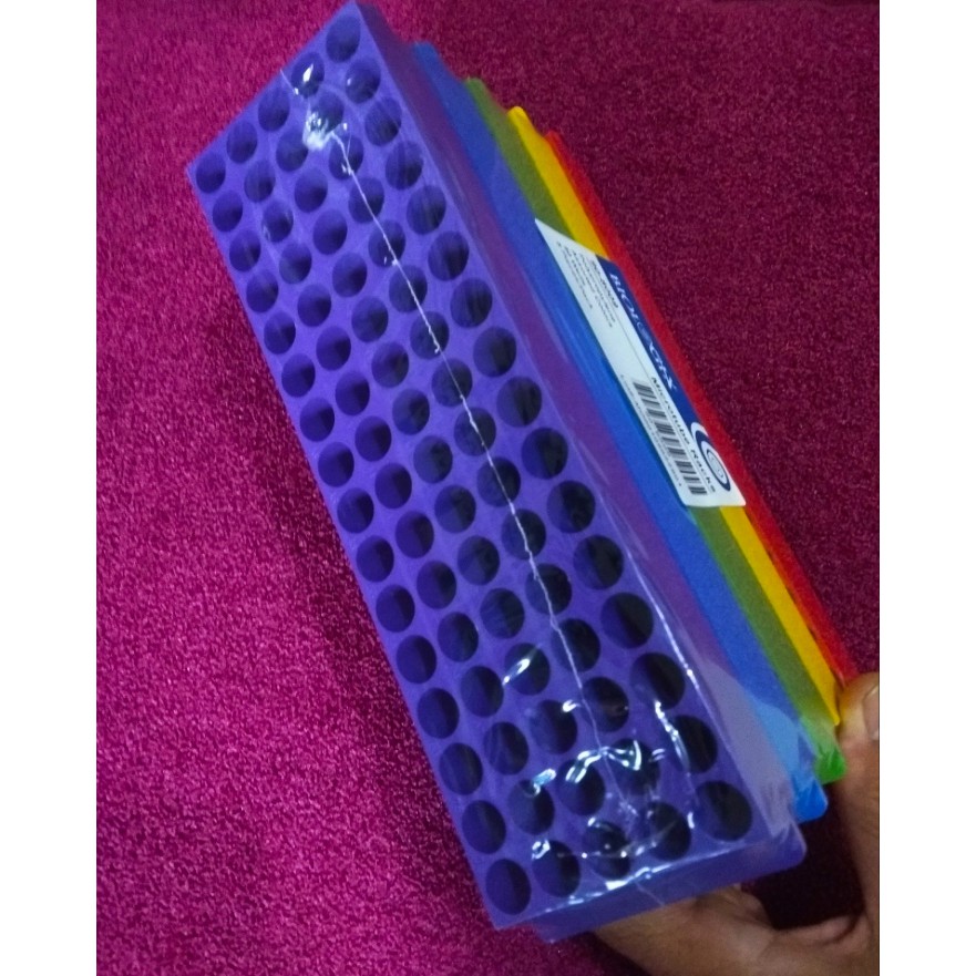 Jual Microtube Rack Microcentrifuge Tube Rack 1.5 ML Indonesia|Shopee ...