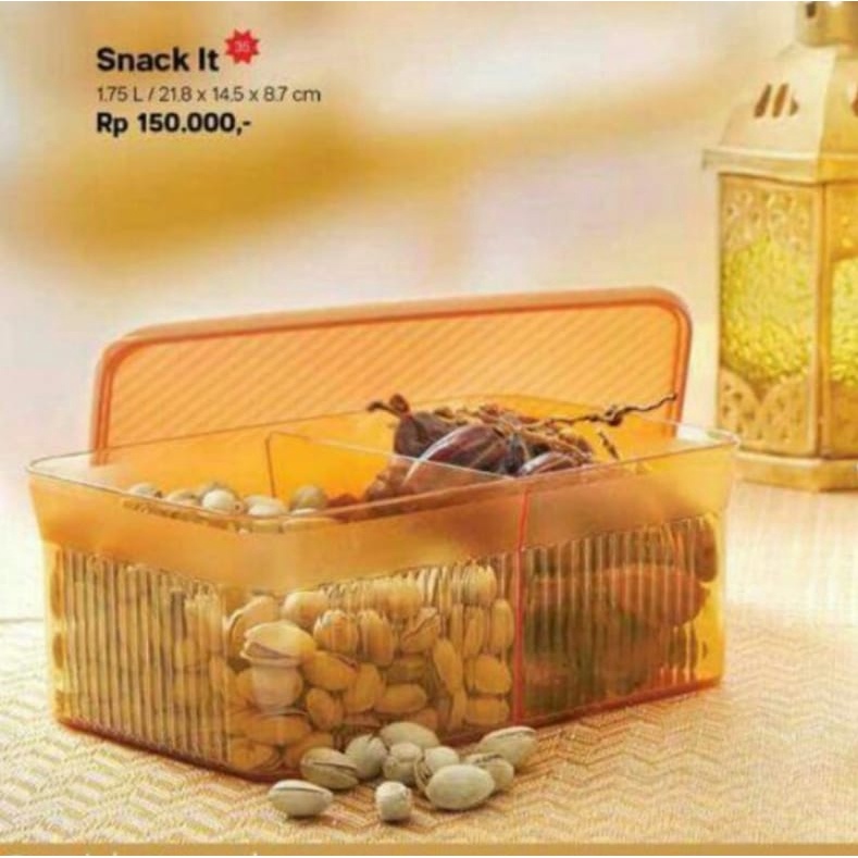 Jual Tempat Snack Tupperware (Snack It) Indonesia|Shopee Indonesia