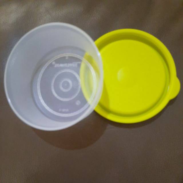 Jual SMALL ROUND CONTAINER TUPPERWARE (1) | Shopee Indonesia