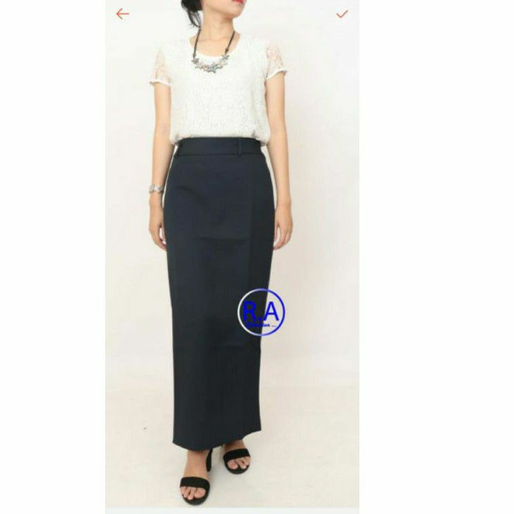 Jual ROK MODEL A /ROK KERJA BAHAN WANITA FORMAL S.M.L.XL Indonesia ...