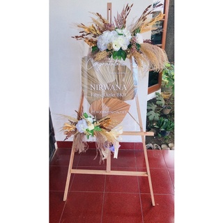 Jual Bunga Papan Akrilik / Papan Bunga Akrilik Custom / Standing Flower ...