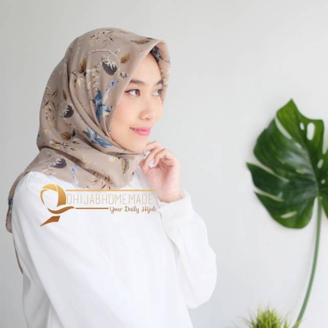 Jual SQUARE BUNGA JILBAB SEGI EMPAT | Shopee Indonesia