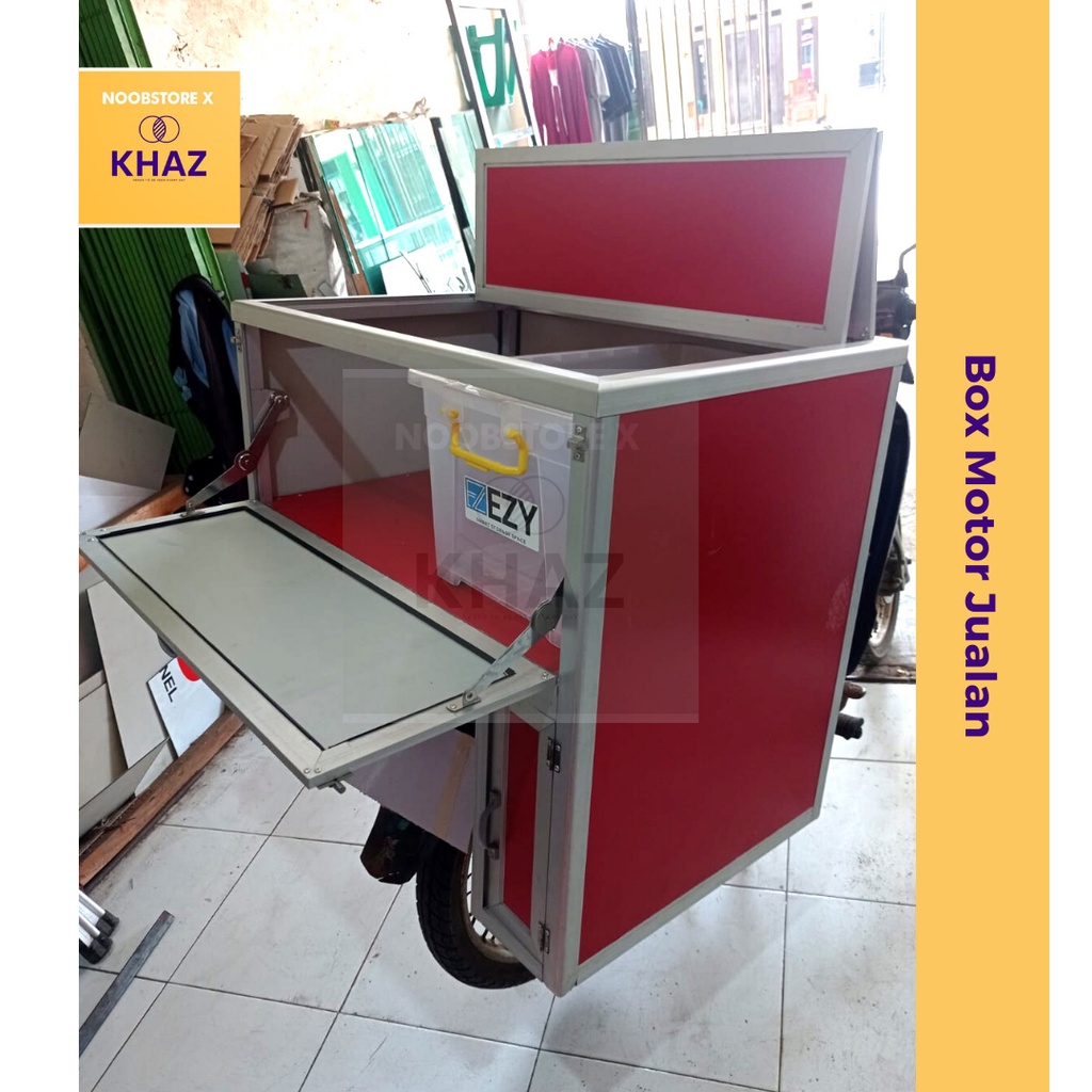 Jual Box Motor Jualan Keliling Full Alumunium | Shopee Indonesia