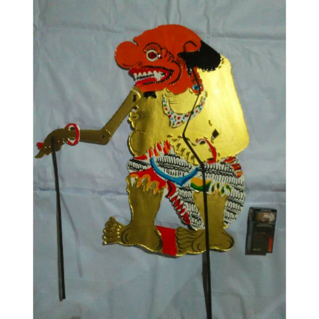 Jual (BAYAR DITEMPAT) Wayang kulit kertas mainan buto gagal, buto ...