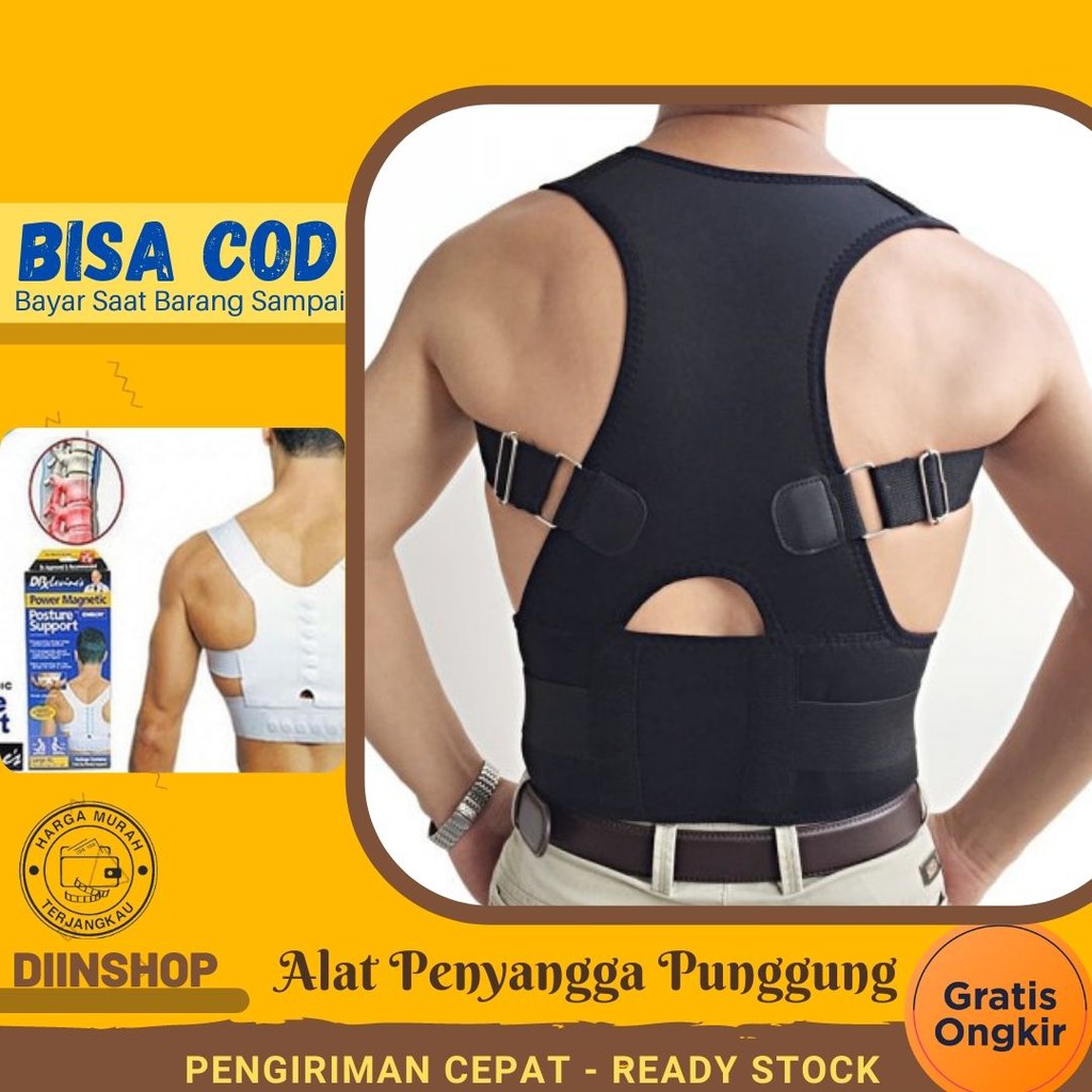 Jual Posture Support Brace Penyangga Punggung Shoulder Back Corrector ...