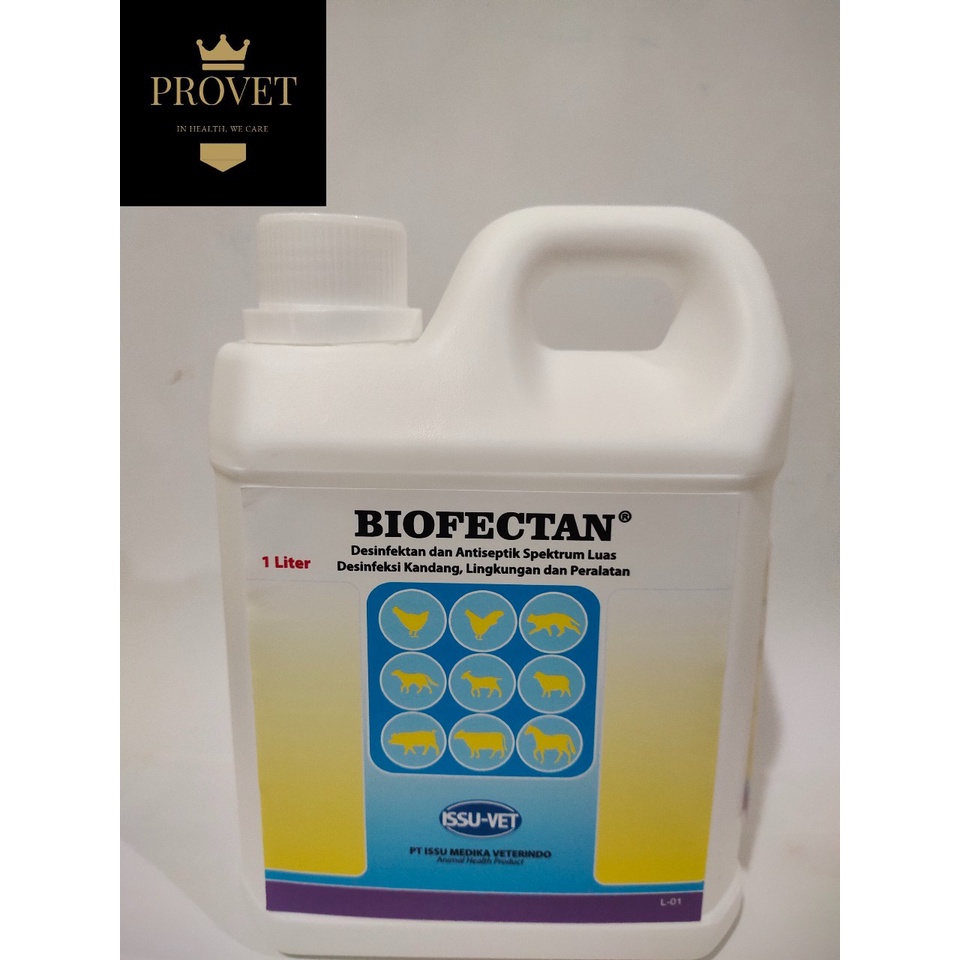 Jual BIOFECTAN 1 Liter Desinfektan dan Antiseptik Spektrum Luas ...
