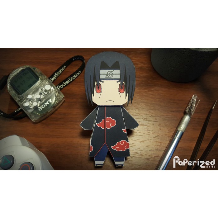 Jual Anime Figure Papercraft - Itachi Uchiha (Paperized) | Shopee Indonesia