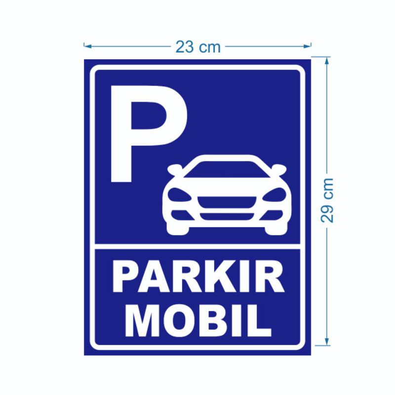 Jual STIKER PARKIR MOBIL | Shopee Indonesia