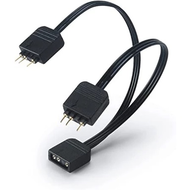 Jual Kabel Splitter 3 Pin Cabang 2-5 Fan ARGB PC Led Strip WS2812B ...