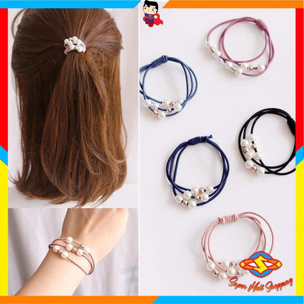 Jual SMS Ikat Rambut Ala Korea Import Murah 1966 Ikat rambut korea ikat ...