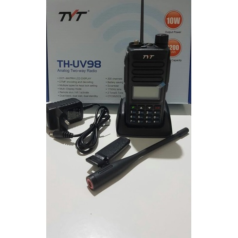 Jual TYT UV98 HT Dual Band 10 Watt | Shopee Indonesia