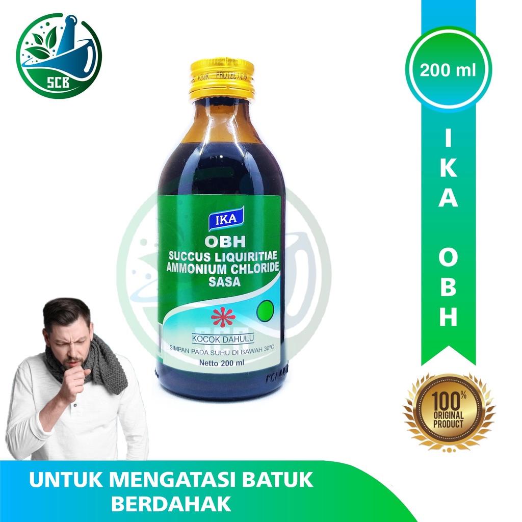 Jual OBH IKA Syrup 200 mL - Sirup Batuk Berdahak | Shopee Indonesia